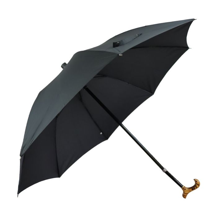 Fox Umbrellas GT1 Ash Crook Handle Umbrella | Umbrellas.co.uk