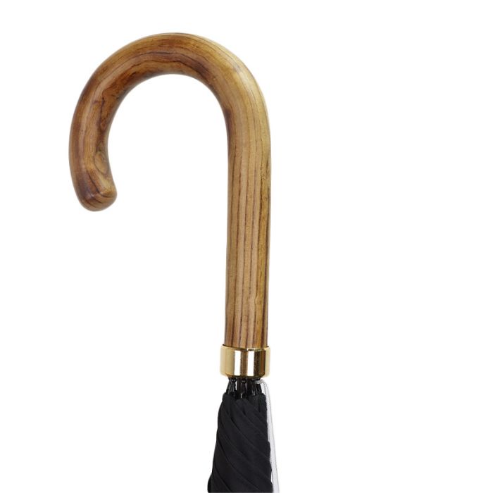 Fox Umbrellas GT1 Ash Crook Handle Umbrella | Umbrellas.co.uk