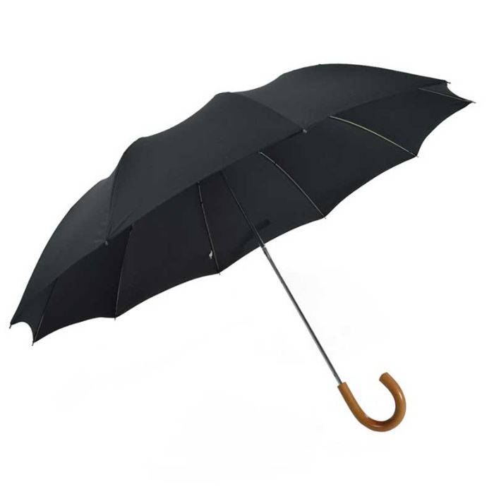 Fox Umbrellas TEL3 Malacca Handle Umbrella | Umbrellas.co.uk