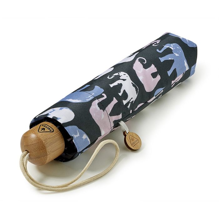 Fulton Eco UV Elephants Recycled Umbrella | Umbrellas.co.uk