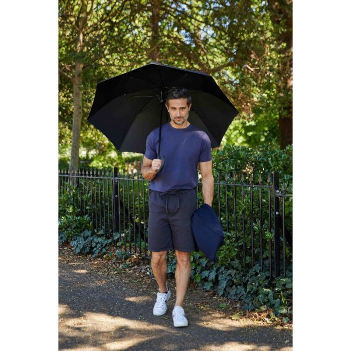 Fulton Knightsbridge Black Gents' Umbrella | Umbrellas.co.uk