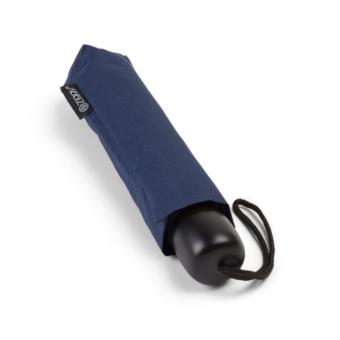Ziggy Dark Blue Small Folding Umbrella | Umbrellas.co.uk