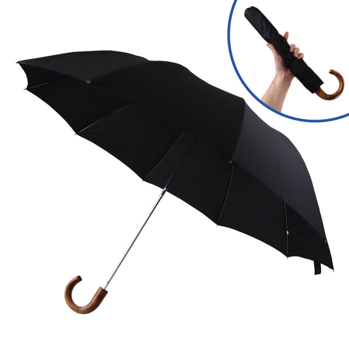 Fox Umbrellas TEL1 Maple Handle Umbrella | Umbrellas.co.uk