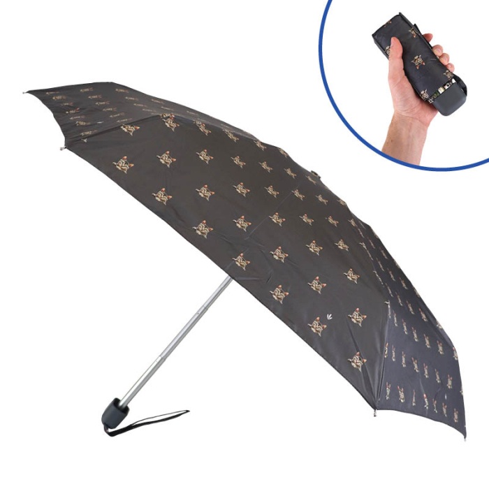 Fulton Tiny Meow Compact Handbag Umbrella | Umbrellas.co.uk