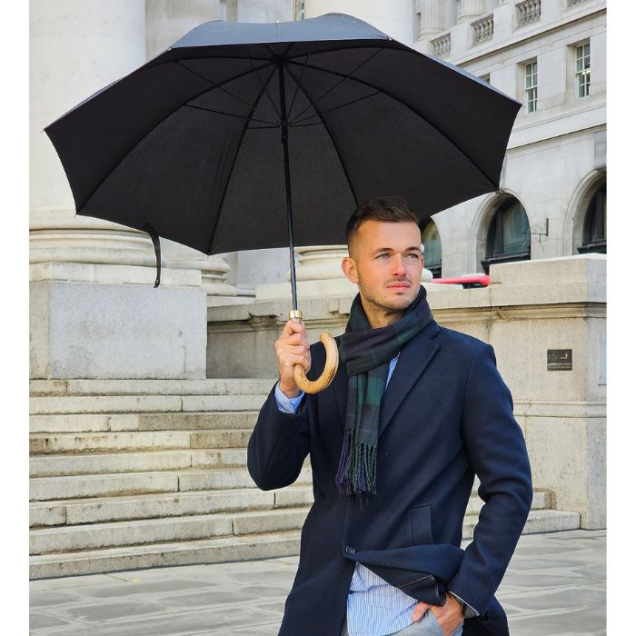 Fulton Commissioner Mens' Walking Umbrella | Umbrellas.co.uk