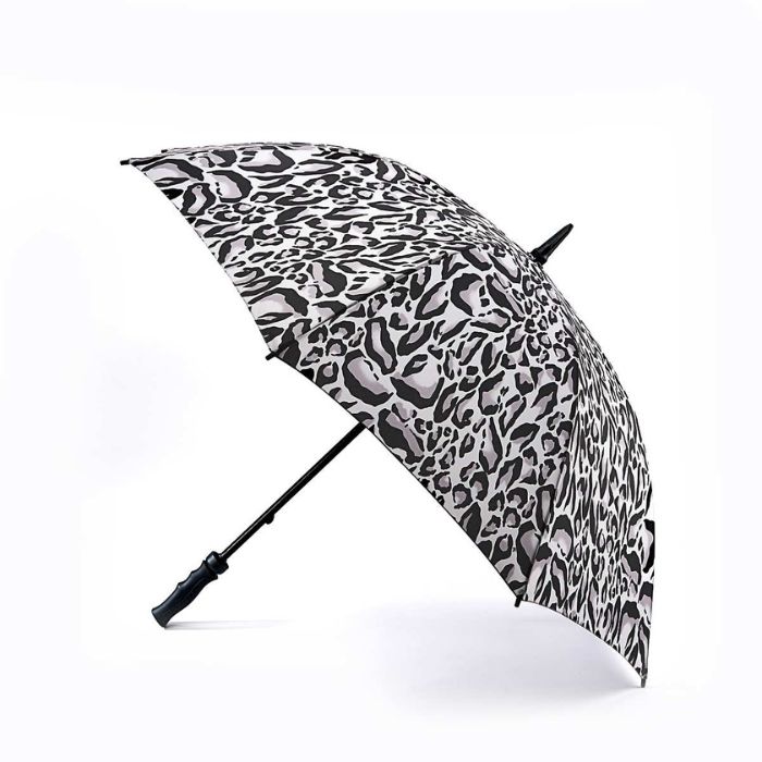 Fulton Fairway Leopard Print Golf Umbrella | Umbrellas.co.uk