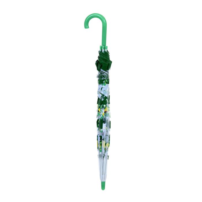 Soake Bugzz Kids' Clear Dome Frog Umbrella | Umbrellas.co.uk