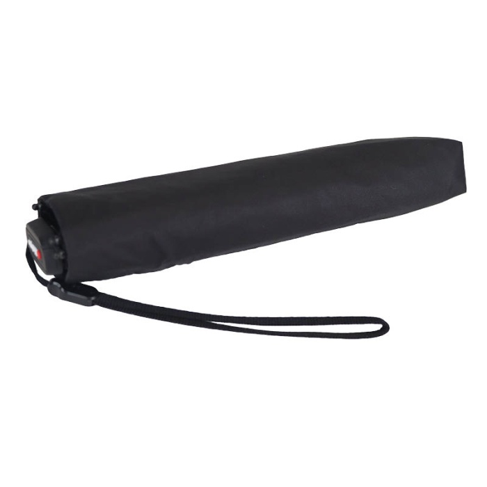 Knirps US.050 Slim Folding Umbrella Black | Umbrellas.co.uk