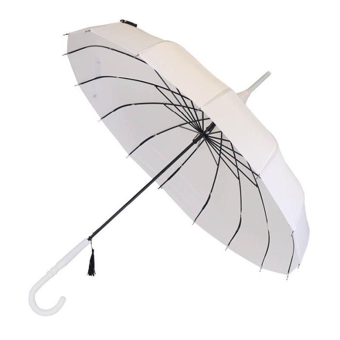 Soake Classic Pagoda Umbrella (White) | Umbrellas.co.uk