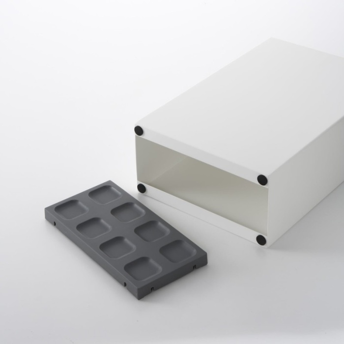 Yamazaki Smart Wide Umbrella Stand (White) | Umbrellas.co.uk